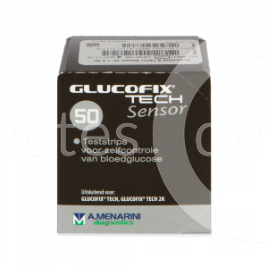 Glucofix Tech Sensor 50 teststrips voor €11.50