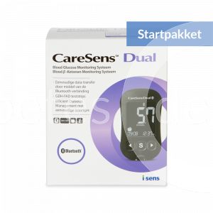 CareSens Dual startpakket incl. 10 ketonenstrips en 10 glucosestrips nu ...