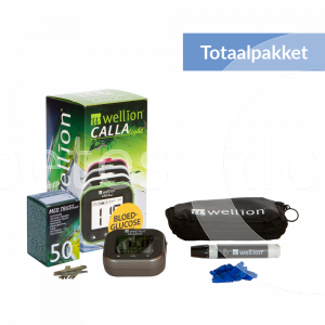 Wellion Calla Light Totaalpakket incl. 50 teststrips en 10 lancetten ...