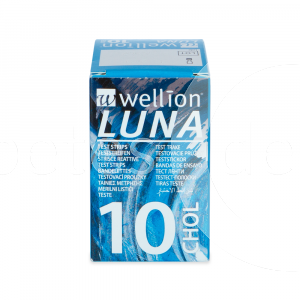 Wellion LUNA 10 cholesterol teststrips nu €23.50