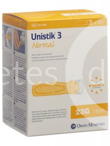 Unistik 3 Normal 23G 1.8mm voor €16.95