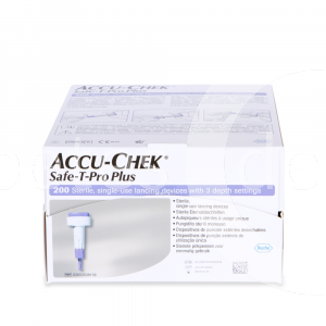 Safe-T-Pro PLUS veiligheidslancetten 200 stuks voor €22.80